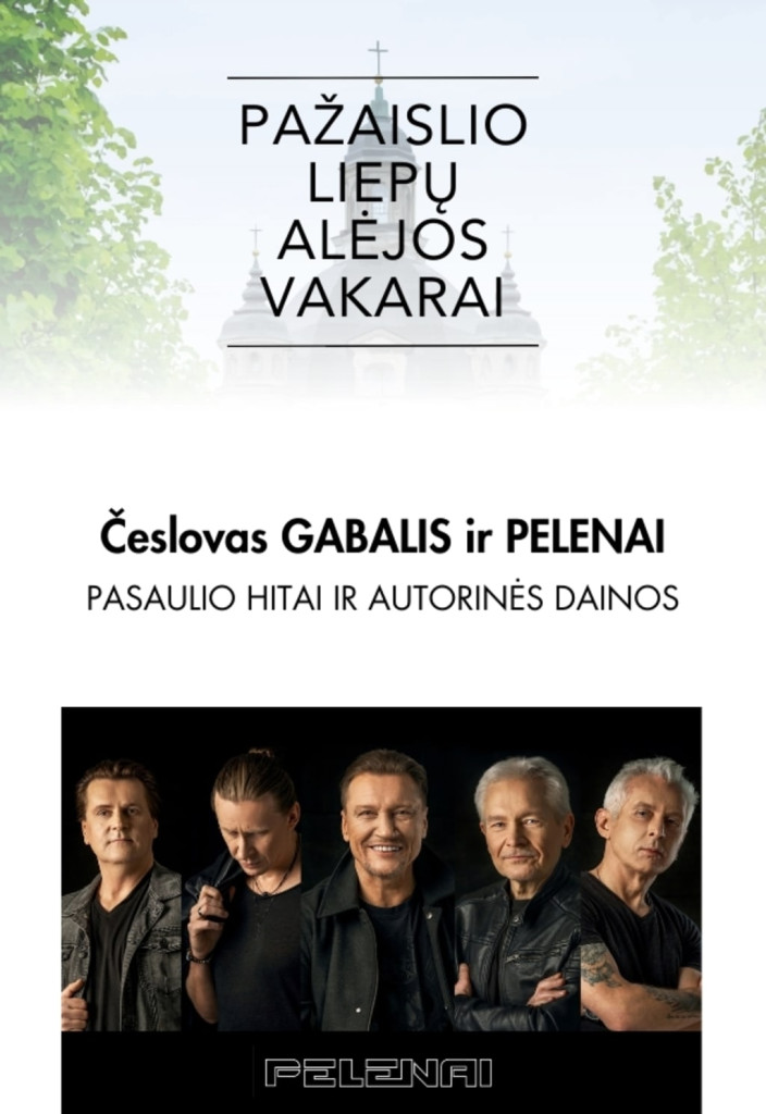 Česlovas Gabalis ir PELENAI | Pasaulio hitai ir autorinės dainos ...
